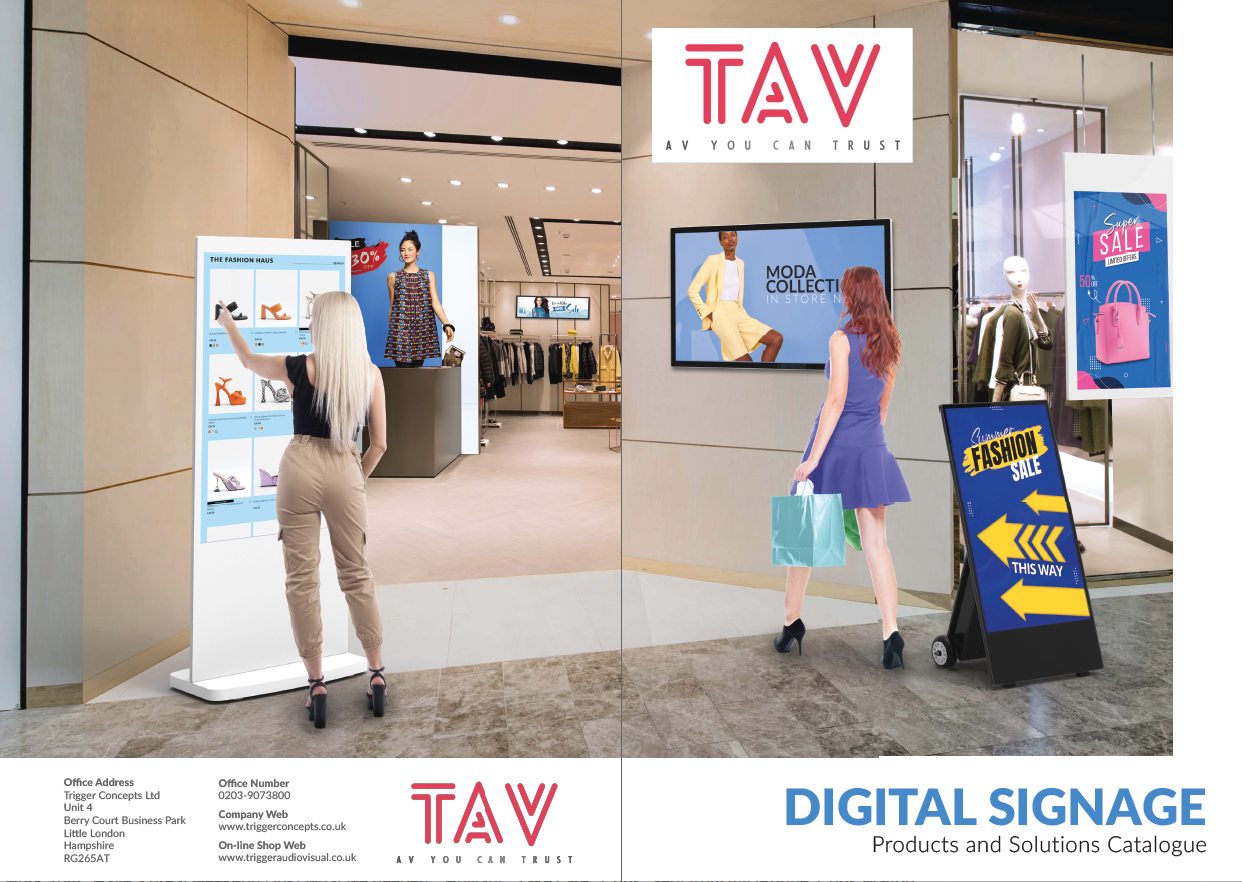 Digital Posters – Trigger Audio Visual